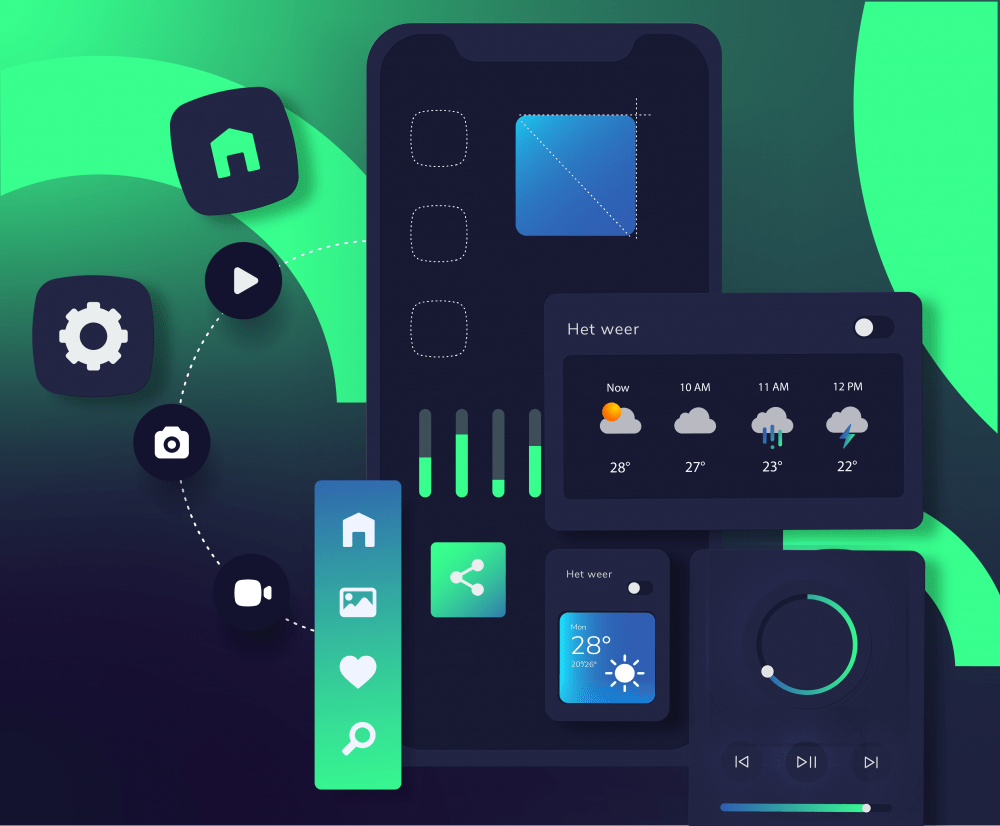 Dé trends van 2022 voor het UI-design van mobiele apps | Pinch | app ...